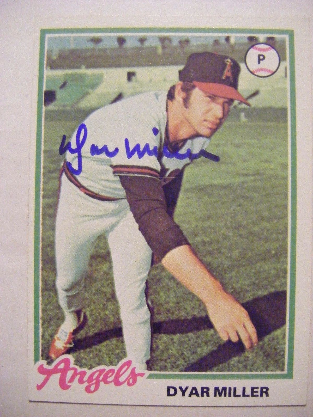 DYAR MILLER signed ANGELS 1978 Topps baseball card AUTO UTAH STATE ORIOLES #239 | eBay
