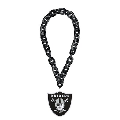 Las Vegas Raiders Foam Fan Chain LIGHT UP - Team LED Necklace Big Logo ...