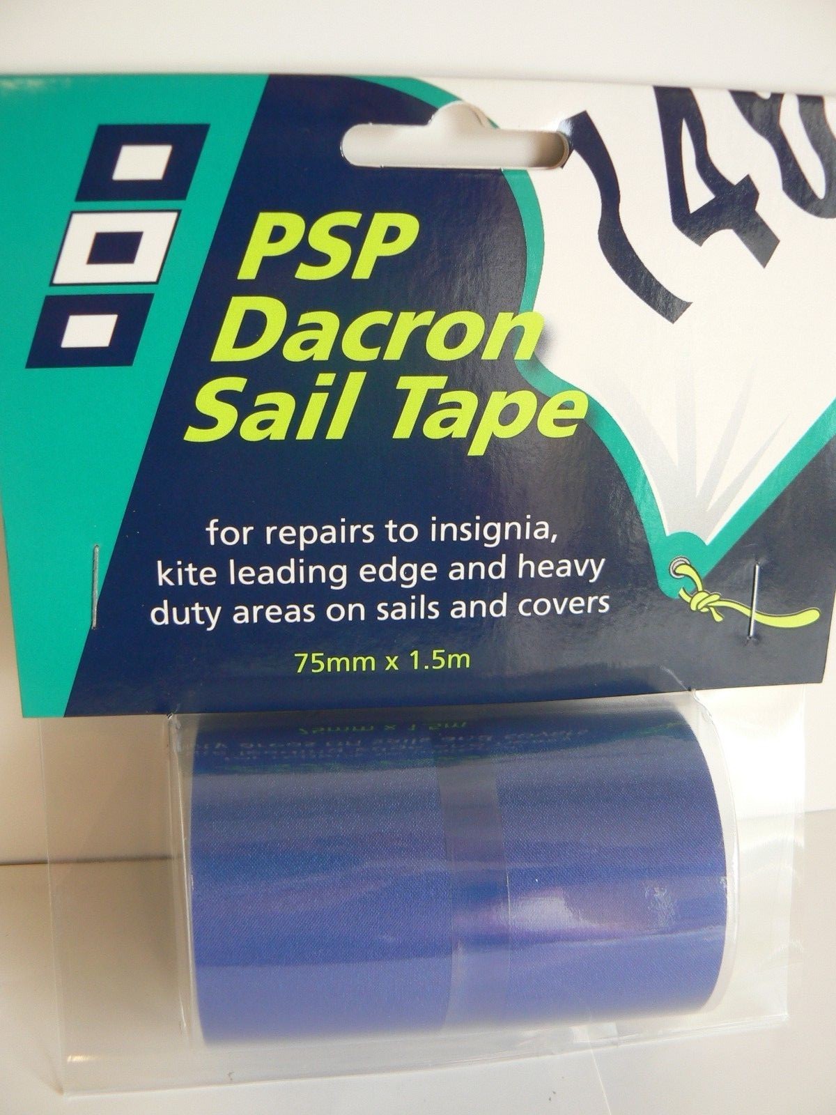 Dacron Cloth - Blue 75mm x 1.5m P077515040 : T1003BU | eBay UK