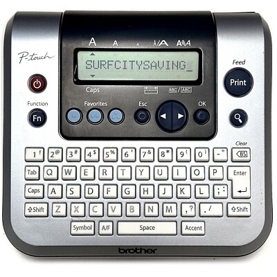 Brother P-Touch PT-1280 Thermal Printer Label Maker TESTED WORKS | eBay