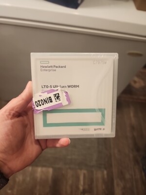 HP Hewlett Packard Enterprises 3TB LTO-5 Ultrium WORM Data Cartridge ...