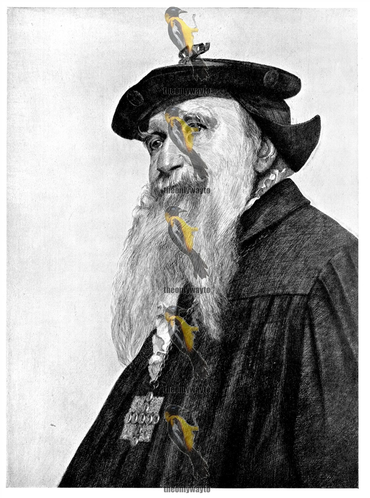 Study, H P Huggill, c1910, MODERN REPRODUCTION | eBay