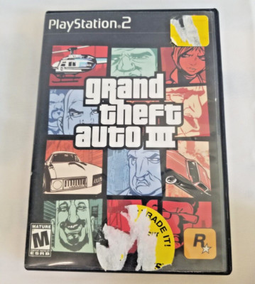 Grand Theft Auto III GTA 3 (PS2 , PlayStation 2) : Free Shipping ...