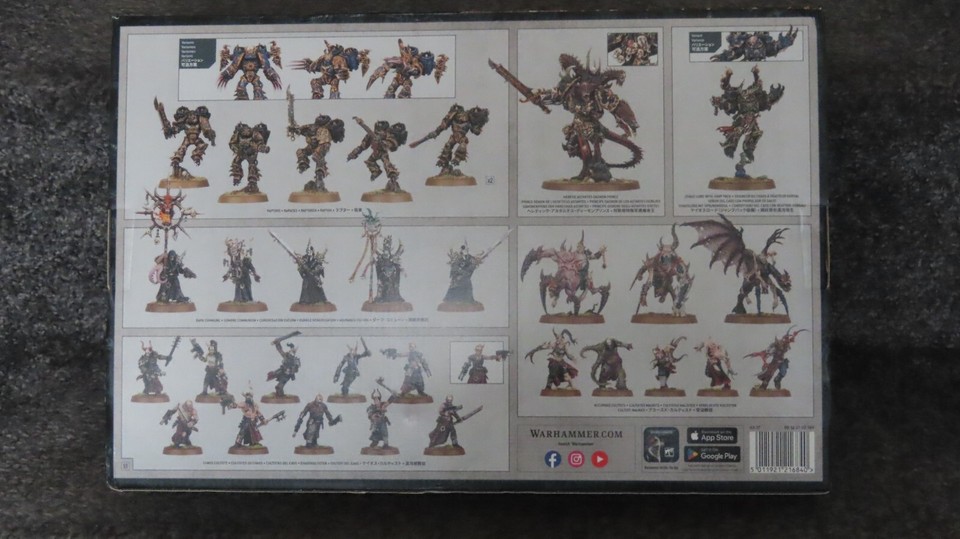 IN HAND! Chaos Space Marines Battleforce Dread Talons BNIB Warhammer ...