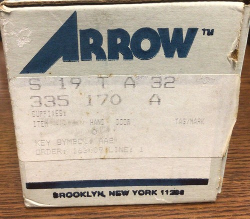 Arrow Heavy Duty Cylindrical Lockset TA | eBay