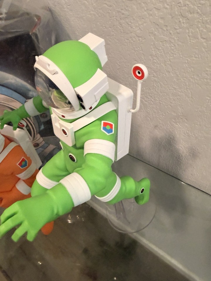Superplastic x Gorillaz Astronaut Murdoc Vinyl Figure Sealed Rare Green ...