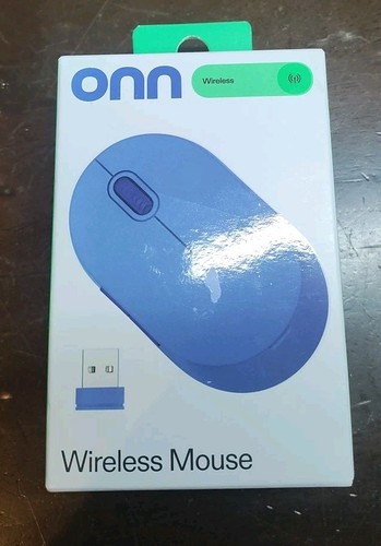 *New Sealed* Blue Wireless 5 button mouse 1600 DPI surf onn - Battery ...
