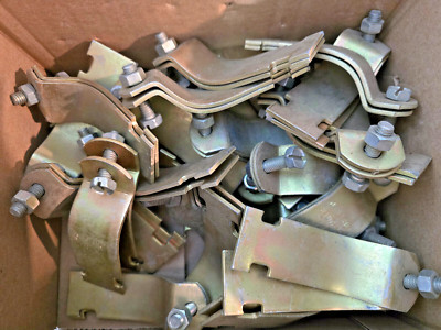 Lot 30x O-Strut Rigid 2" Pipe Straps EMT Rigid Channel Conduit ...