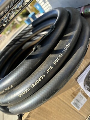 Brand New FUEL HOSE DN19 3/4'' , 1520PSI, 105BAR 12’ | eBay