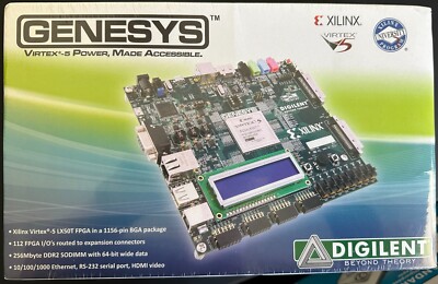 Digilent Genesys Virtex-5 FPGA Development Board ft. Xilinx Virtex-5 ...