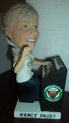 Nancy Faust Kane County Cougars Bobblehead | eBay