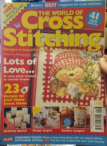 The world of cross stitching magazine issue 35 August 2000 ...