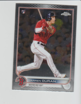 2022 Topps Chrome #113 Jarren Duran rookie card, Boston Red Sox | eBay