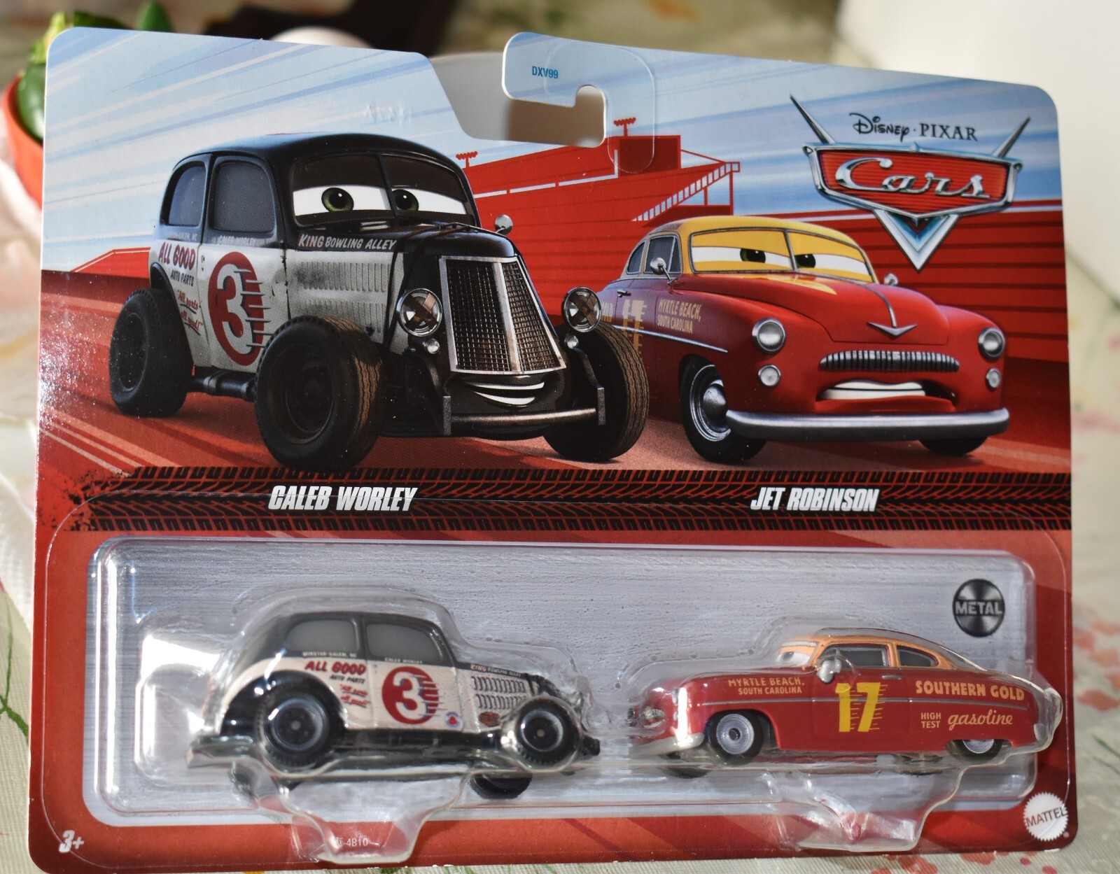 Disney Pixar Cars CALEB WORLEY & JET ROBINSON METAL COLLECTION NEW | eBay