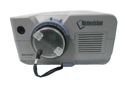 Sharp LCD NoteVision PG-C30XU Projector 184 LMP HRS COMES WITH CASE ...