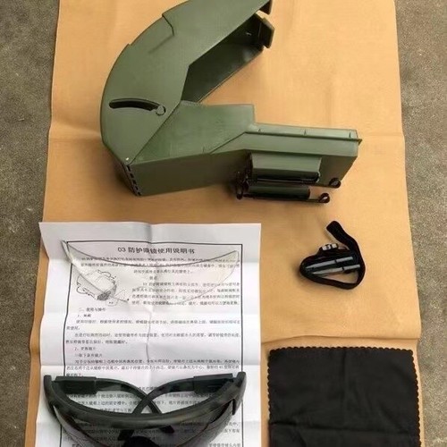 Original China Military Tactical Goggles Clear/Dark Lens PLA type 03 ...