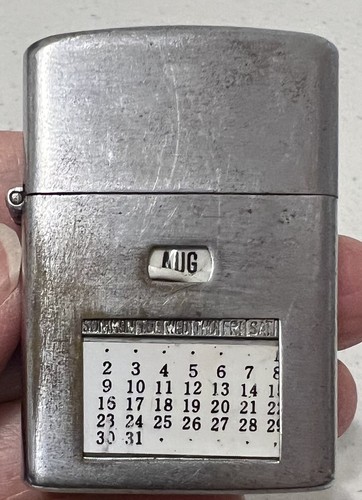 Vintage Kent Perpetual Calendar Cigarette Lighter Sparks FOR PARTS ...