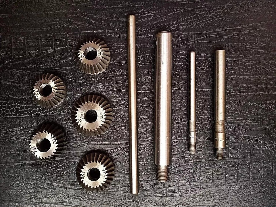 VALVE SEAT TOOL SET 21 PCS HIGH CARBON STEEL CUTTER FOR VINTAGE BLOCK ...