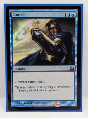 MTG Cancel Return to Ravnica Foil Common NM | eBay