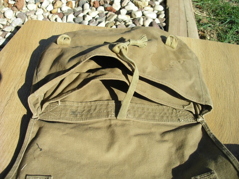 WW2 Imperial Japanese Army EM-NCO Soldier Bread Bag Haversack IJA w ...