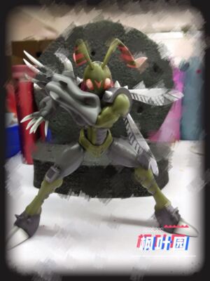 PJI Studio Stingmon Anime Digimon Adventure Resin Painted Figure Statue ...