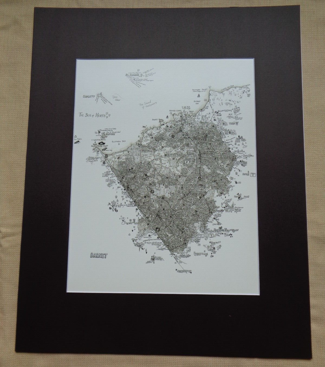 Barnet England Map