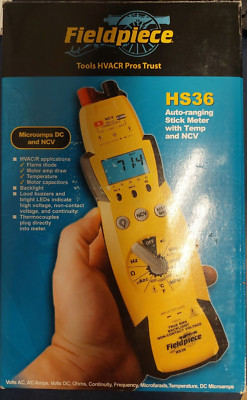 Fieldpiece HS36 Auto Ranging Stick Digital Multimeter 872641000325| eBay