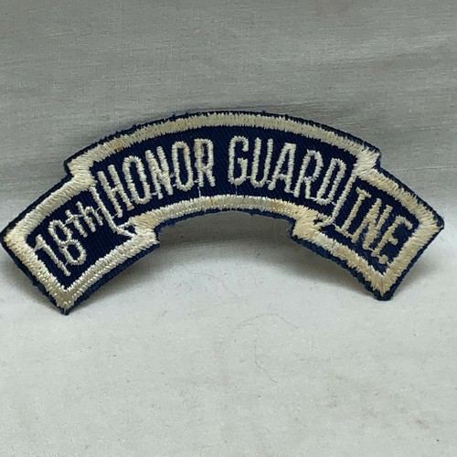 Military Patch Badge Army 18th Infantry Honor Guard Arc Tab | eBay