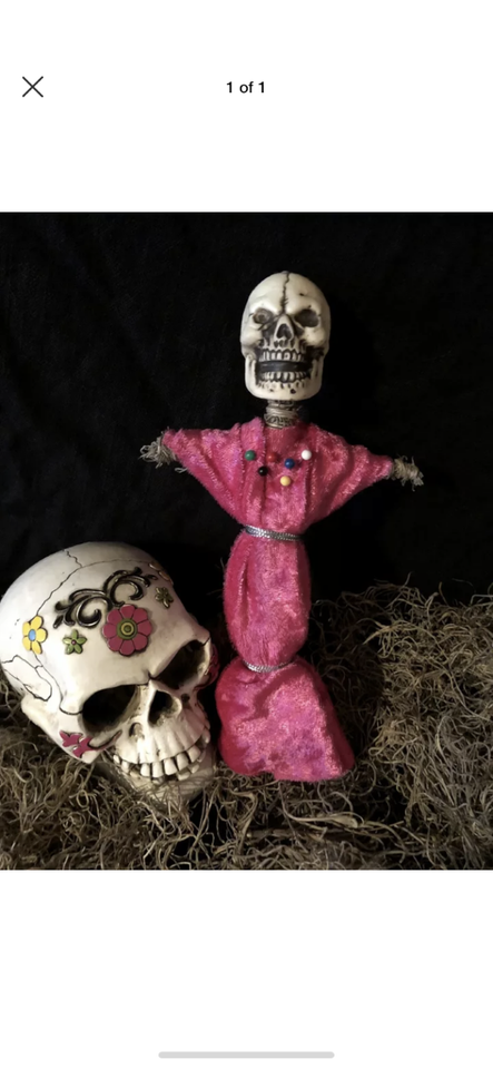 AUTHENTIC VOODOO DOLL VARIOUS COLORS-WITH PINS | eBay