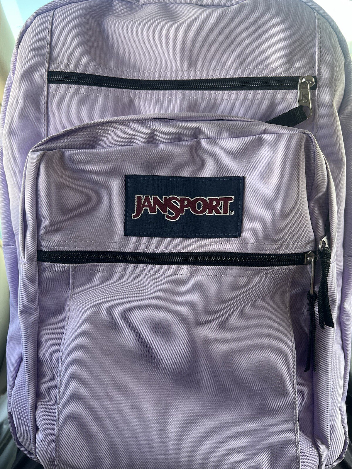 JanSport JS0A47JK Big Student Backpack - Light Purple - Gem