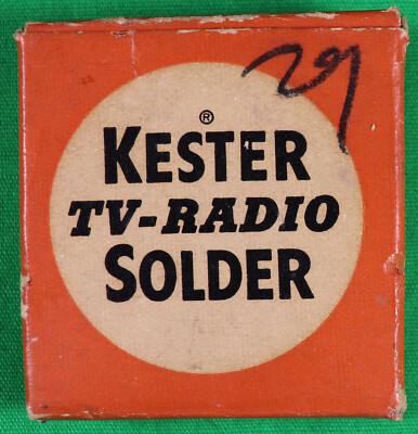 Solder - Vintage Kester