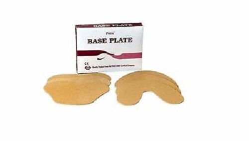 5x PYRAX Lab Shellac Base Plates Pack Brown Bite For Dental Purpose ...