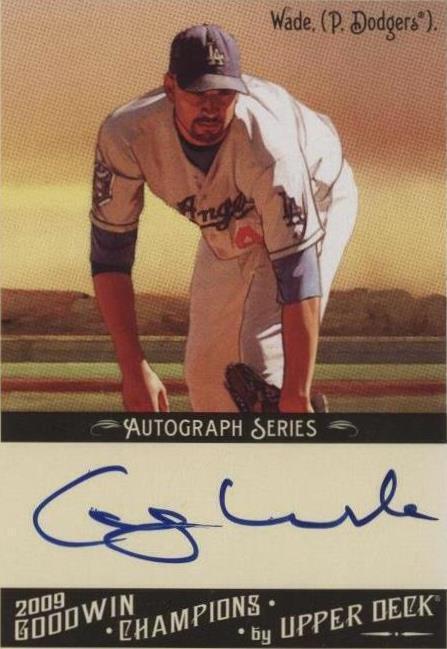2009 Upper Deck Goodwin Champions - Autographs Cory Wade #A-CW (AU) for ...