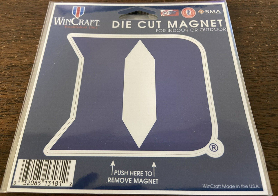 Duke Blue Devils NCAA Die Cut Magnet 3.5" x 4" Win-Craft | eBay