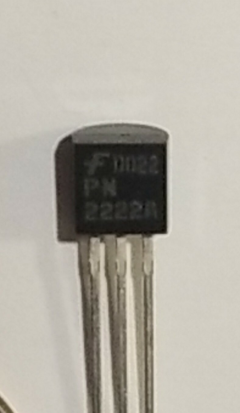 10pcs PN2222 Bipolar (BJT) NPN Transistor TO-92 Fairchild USA Fast Ship ...