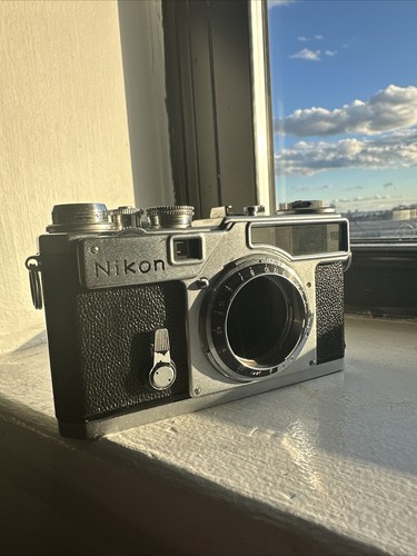 RARE “ EP ” Nikon SP Titanium Shutter 35mm Rangefinder Film Camera ...