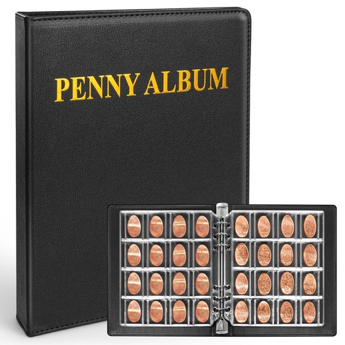 "Pressed Penny Book Penny Collection Album Hold 190 Coins Pressed Penny ...