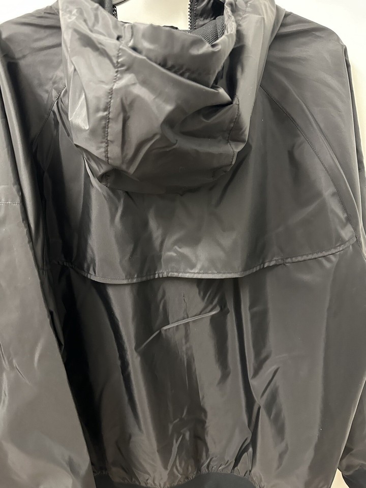 2024-NIKE-NWT- Mens Sportswear Windrunner Jacket in Blk/Wht, DA0001-010 ...