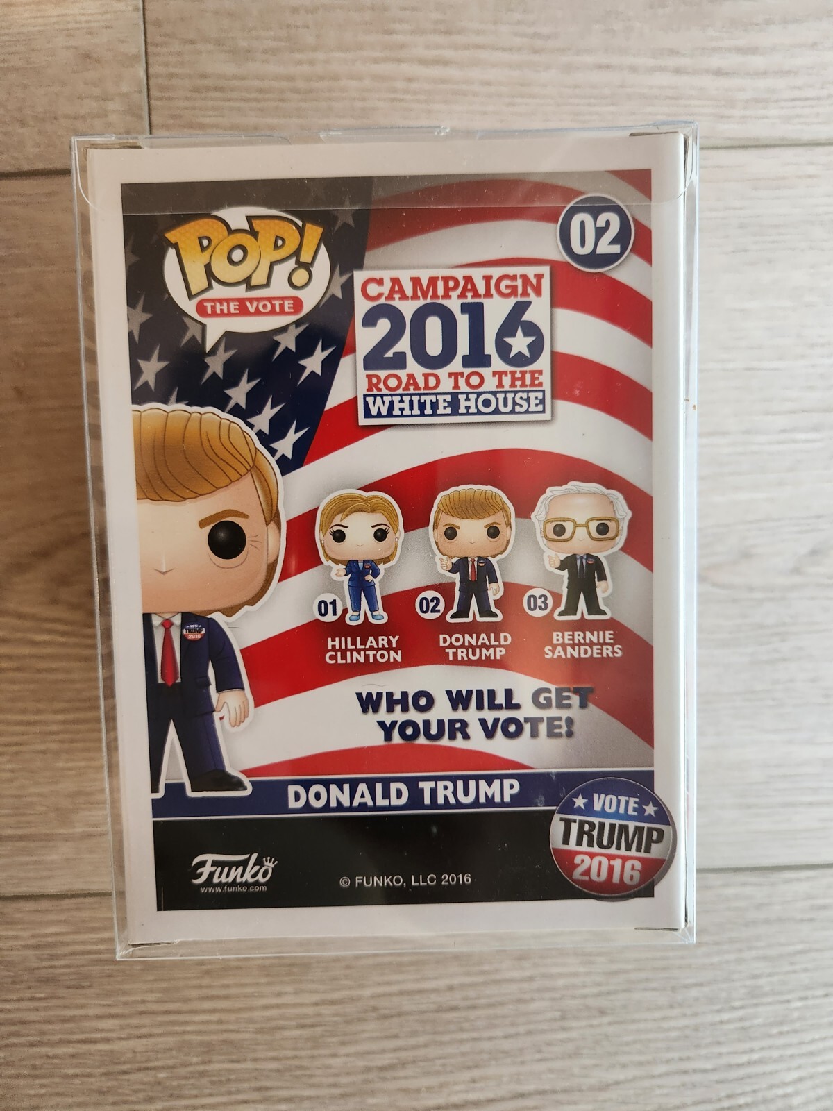 DONALD TRUMP 02 FUNKO POP 2016 ELECTION VAULTED/RETIRED | eBay