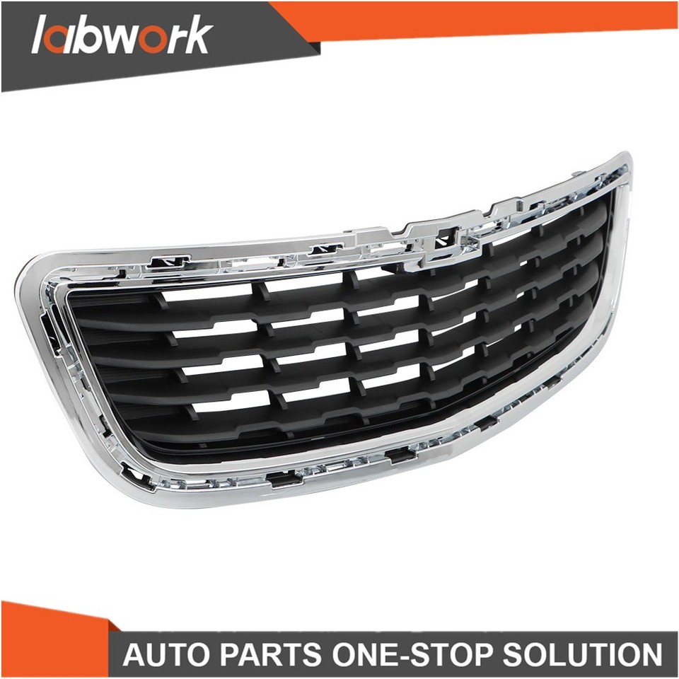 Labwork Front Upper and Lower Grille Grill Chrome For Chevrolet Trax ...