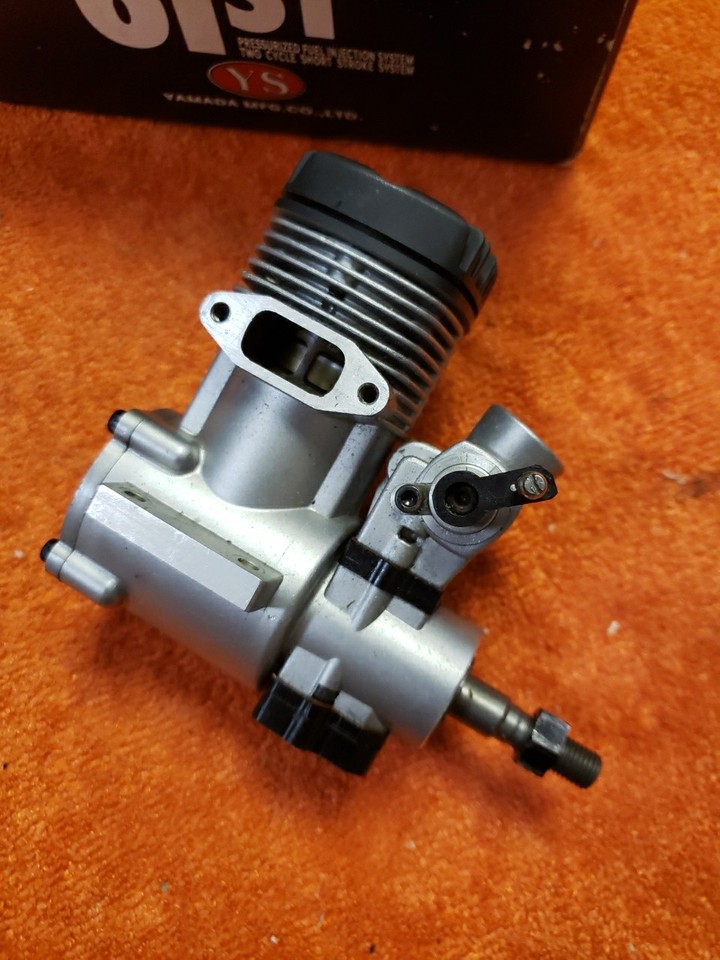 YS Engine- YS 61 ST RC Short Stroke - YS0056 - Pressurized Fuel ...