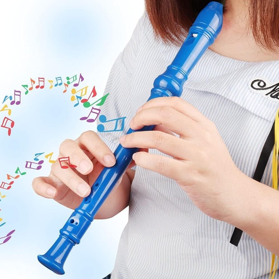 Soprano Recorder German Style C Key 8 Holes Easy Instrument for ...
