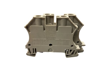 (2 PCS) WEIDMULLER WDU 6, 1020200000, Feed-Through Terminal Block | eBay