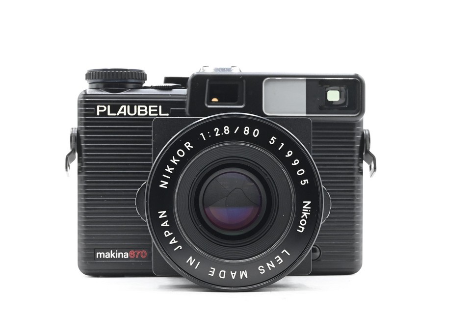 Plaubel Makina 670 Film Camera w/80mm f2.8 Nikkor Lens (120 Film, 6x7 ...