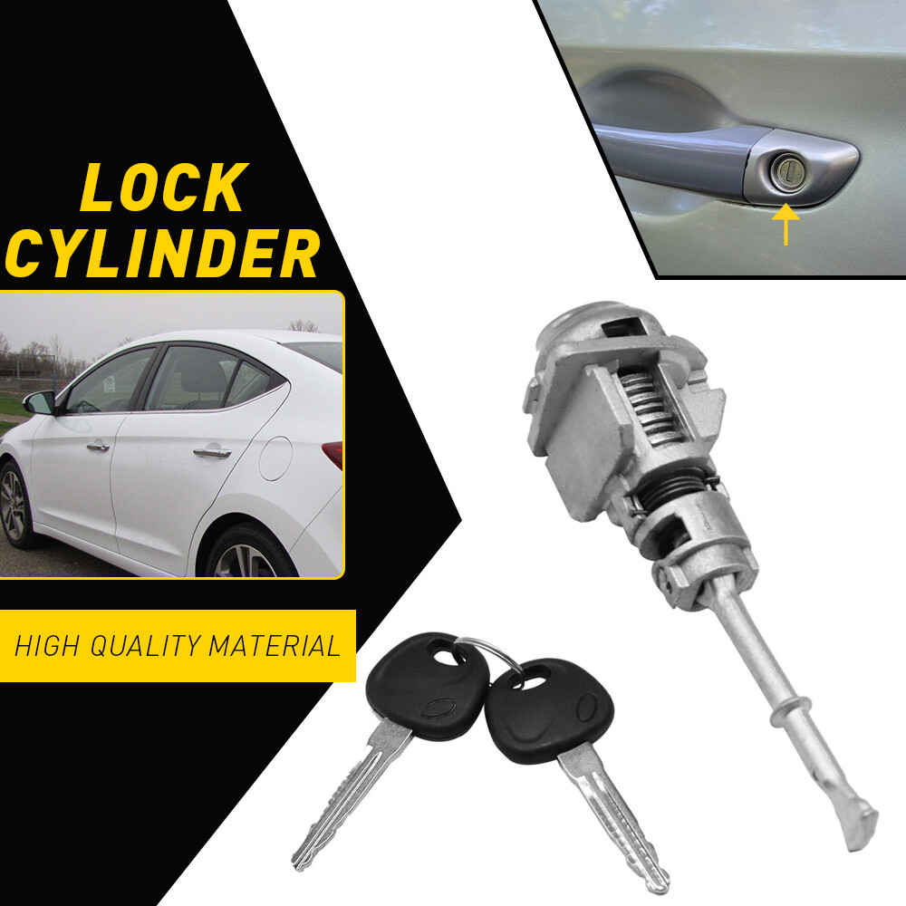 Door Lock Cylinder with 2 Keys For 2017-2020 Hyundai Elantra OE#81970 ...