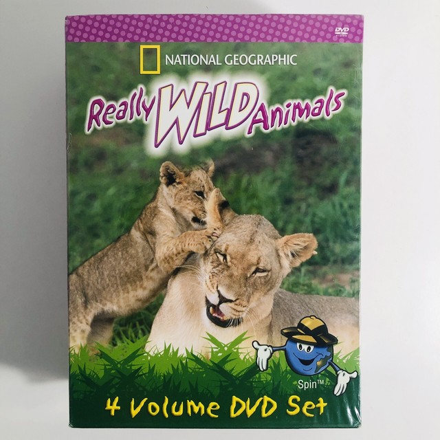 Really Wild Animals Collection (DVD, 2005, 4-Disc Set) for sale online ...