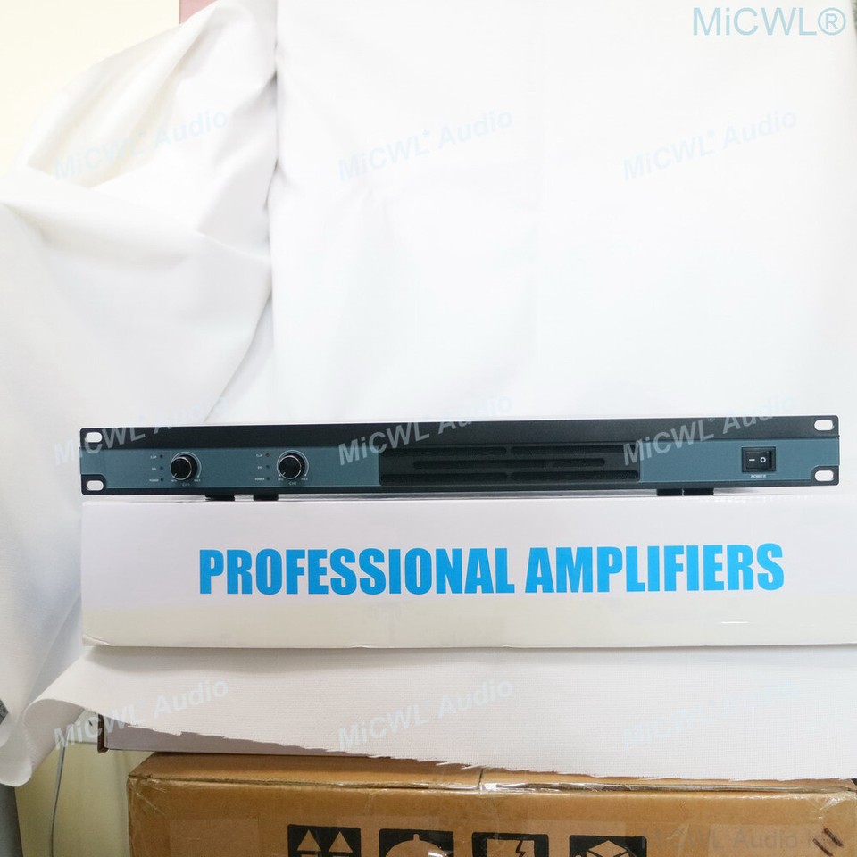 2 Channel 3200 Watts Professional DJ PA Power Amplifier Rack Mount ...