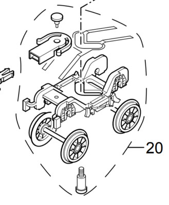 Marklin Front Wheel Assembly E237844 | eBay