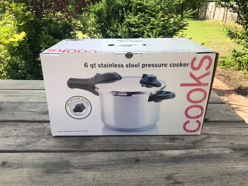 New in Box Cooks 6 Qt Stainless Steel Pressure Cooker | eBay