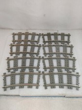 LEGO Trains: 8 Curved Rails Grey 4.5V (7851) for sale online | eBay
